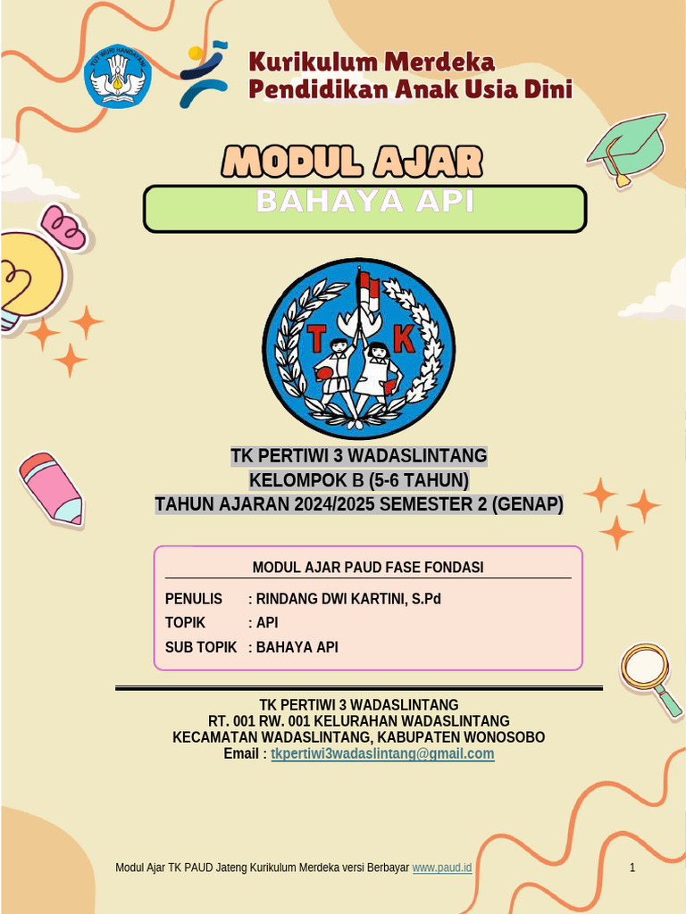 Modul Bahaya Api | PDF