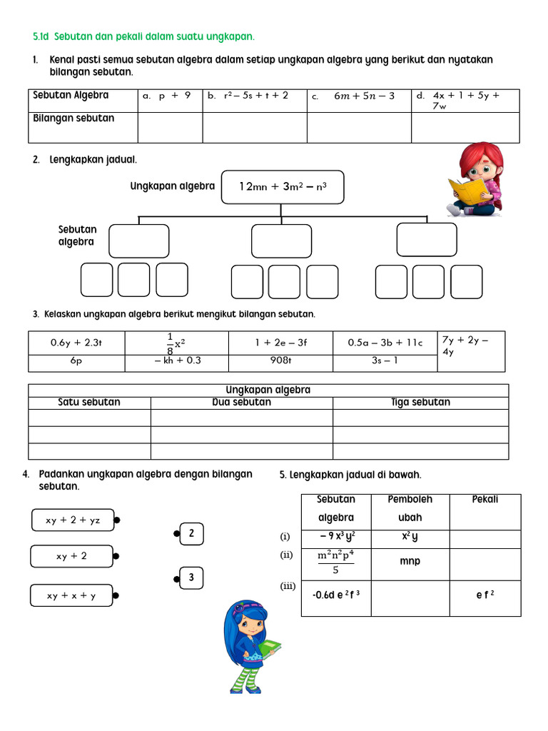Sebutan Algebra | PDF