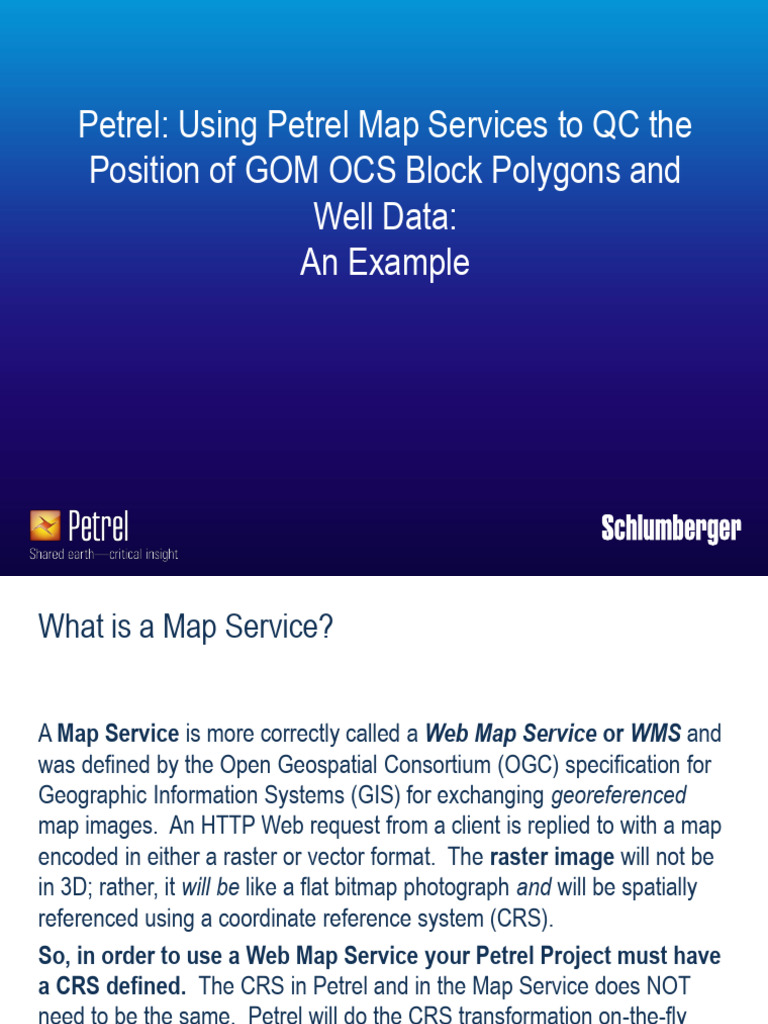 QC Example of GOM OCS Blocks and Well Data Using Map Indexes - 6459204 - 6459204 - 01 | PDF ...