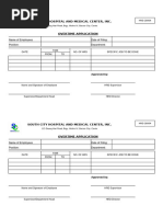 Blank OT Form | PDF | Employment Compensation