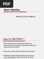 10+ Jenis-Jenis Matriks - Pengertian, Contoh, Dan Gambarnya | PDF