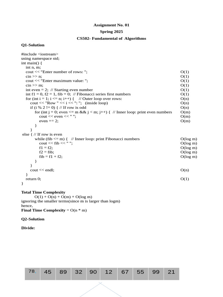 Cs502 Assign-1 Solve | PDF