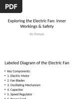 Electric Fan Parts and Functions Guide | PDF | Electric Motor | Bearing ...