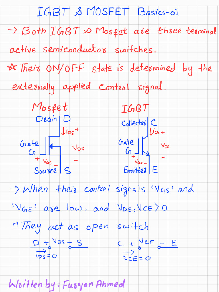 Mosfet Igbt Basics | PDF