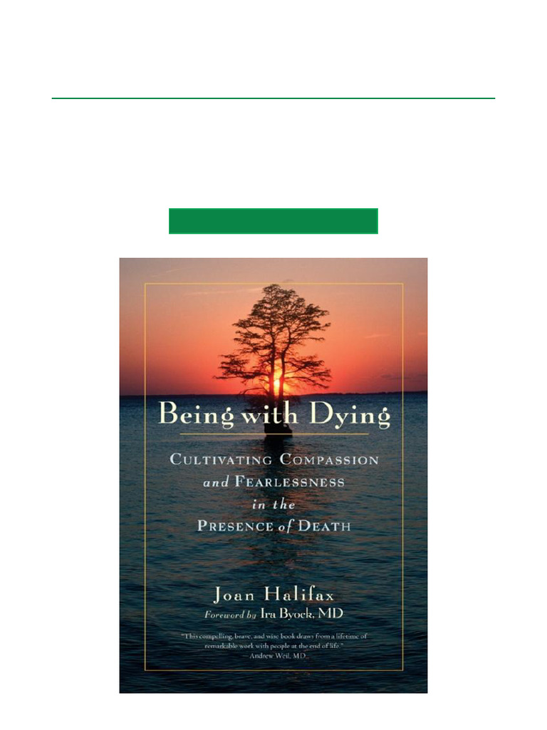 Expert Pick Being With Dying Cultivating Compassion and Fearlessness in ...