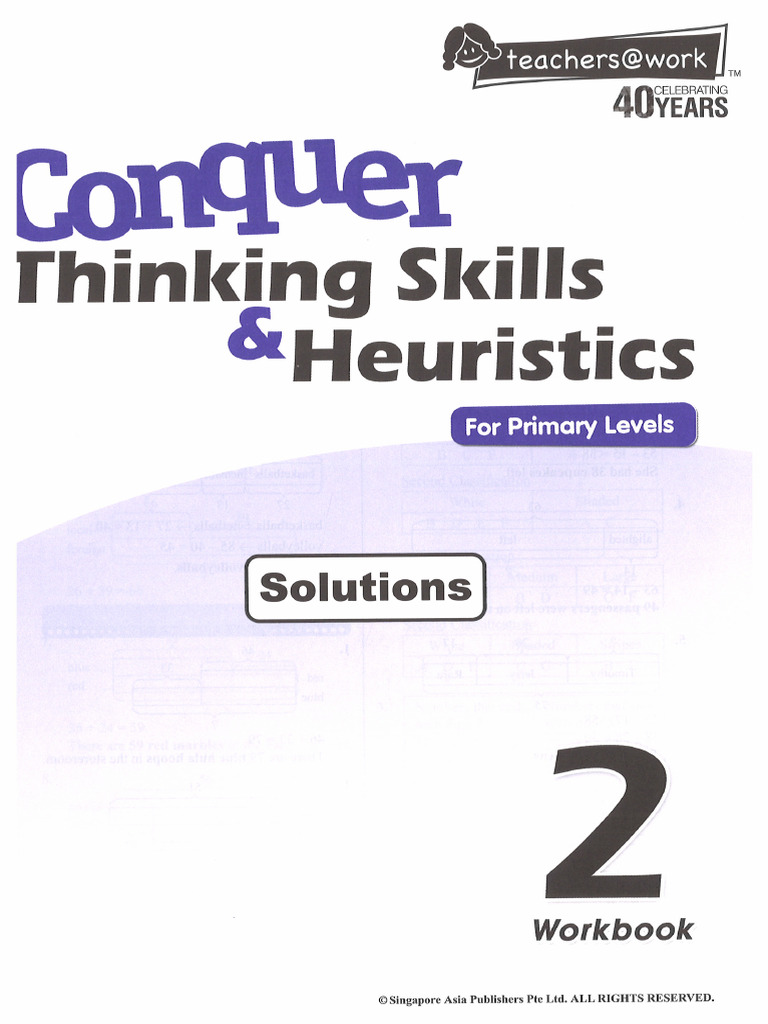 (Answers) Conquer-Thinking-Skills-Heuristics-2 | PDF
