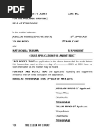 Founding Affidavit Example | PDF | Police | Justice