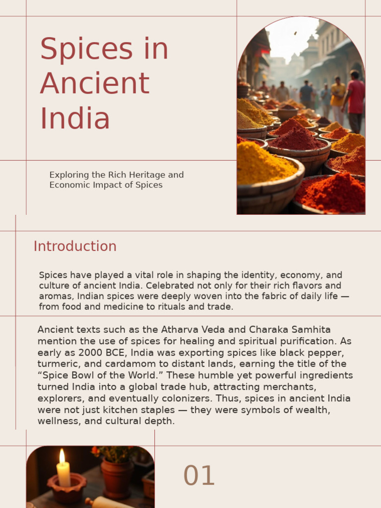 Spices in Ancient India . | PDF | Spice | Ginger