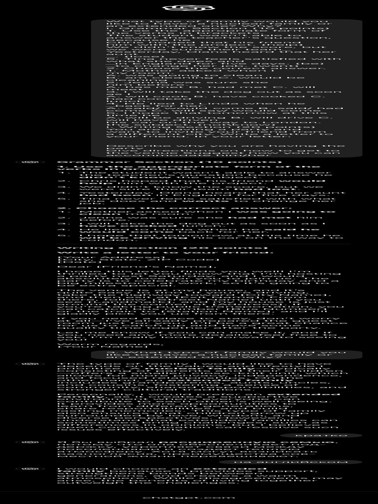 Grammar and Invitation Letter | PDF