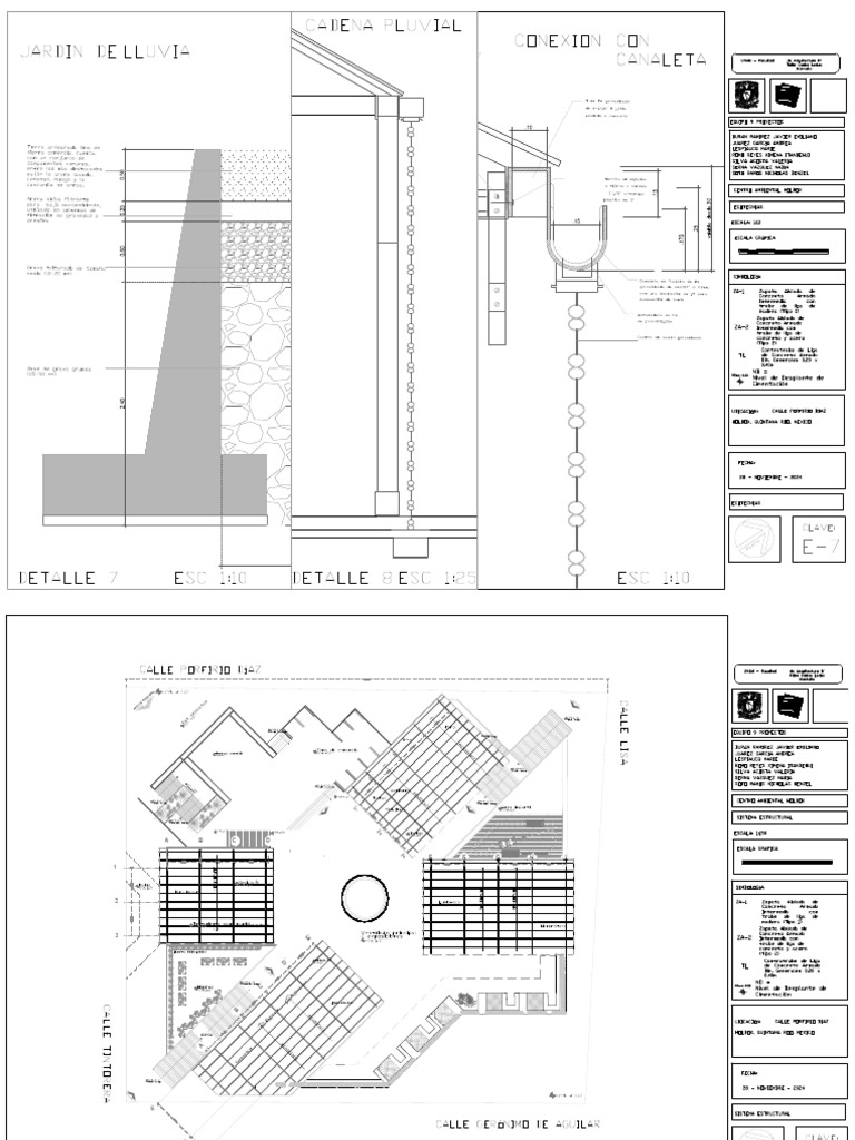 PLANOS CONSTRUCTIVOS detalles | PDF
