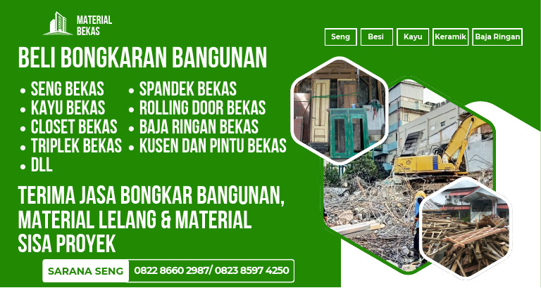Jasa dan Material Bongkaran Bangunan | PDF