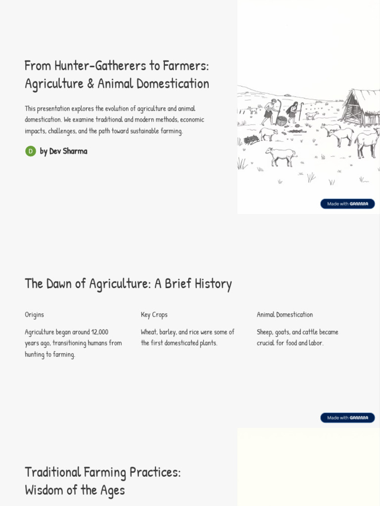 Agricultural Animals and Domestication Animals | PDF | Agriculture ...