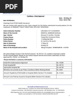 Hospital Document Tariff Statement (Mini SOC) | PDF | Clinical Medicine ...