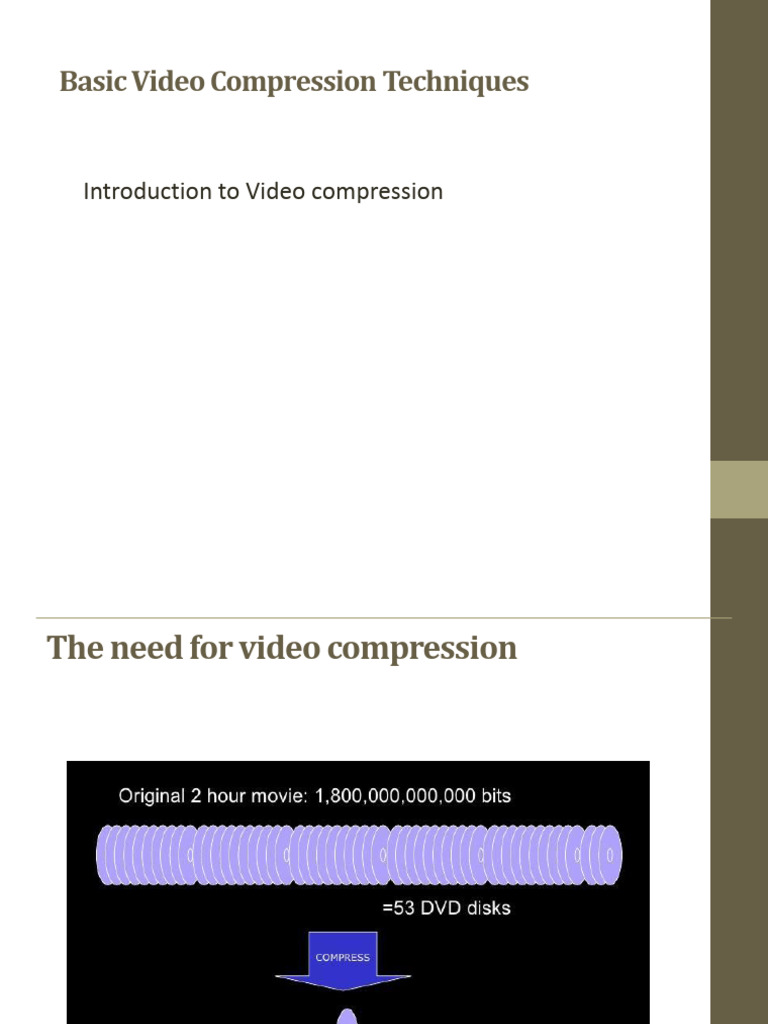 Intra-Frame Compression in MPEG | PDF | Data Compression | Video
