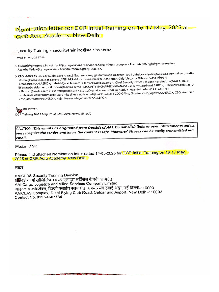 DGR 16-17 May, 2025 | PDF