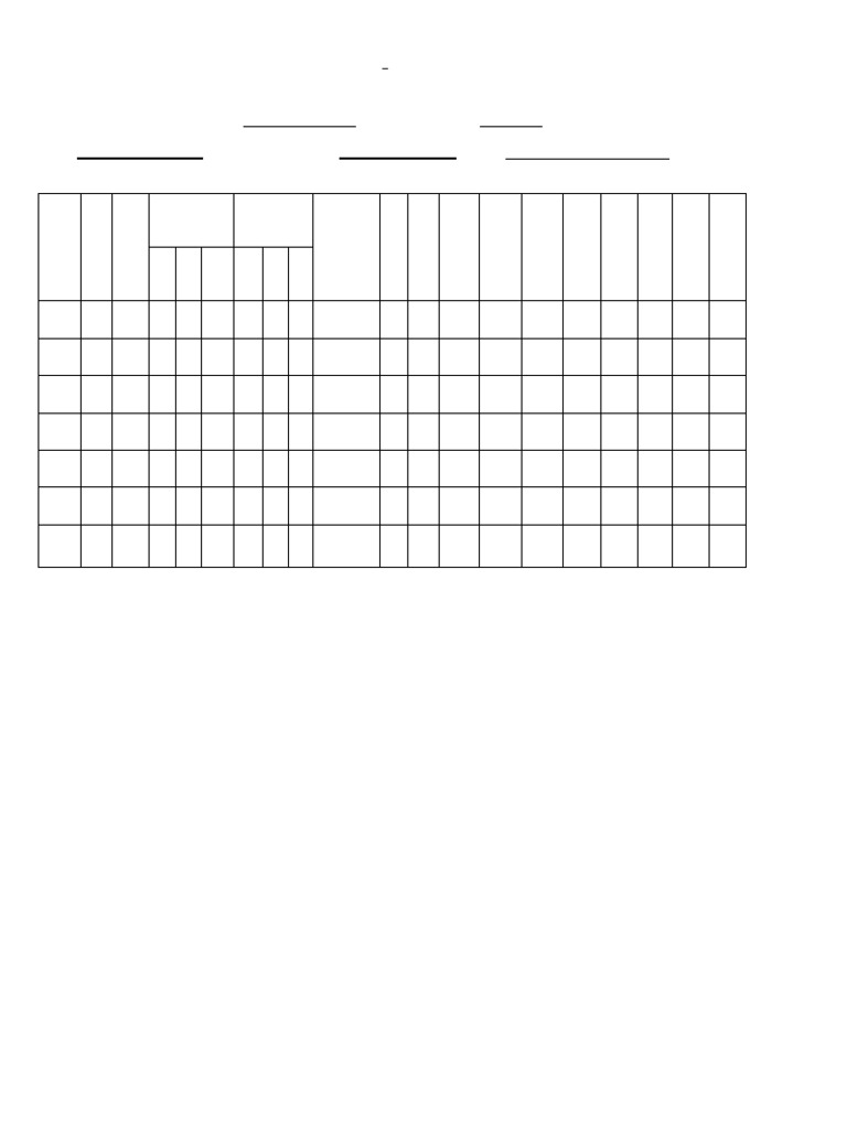 Kebele Summary Reporting Format-04 | PDF