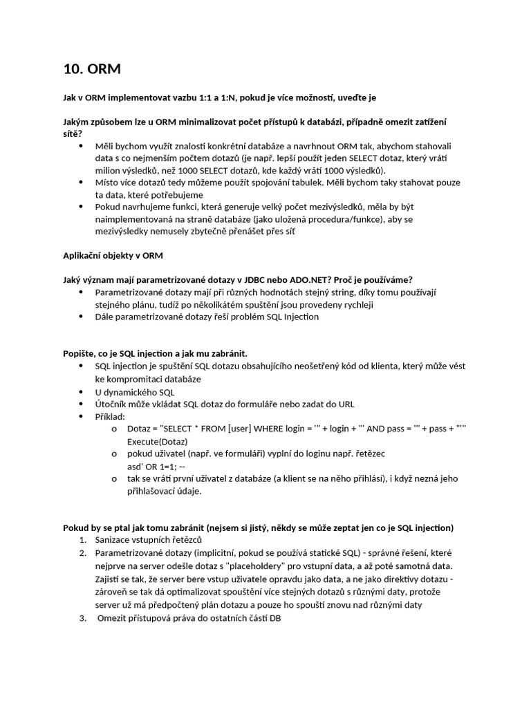 10. ORM | PDF