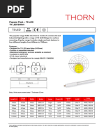 5050 RGB LED Datasheet | PDF | Light Emitting Diode | Rgb Color Model