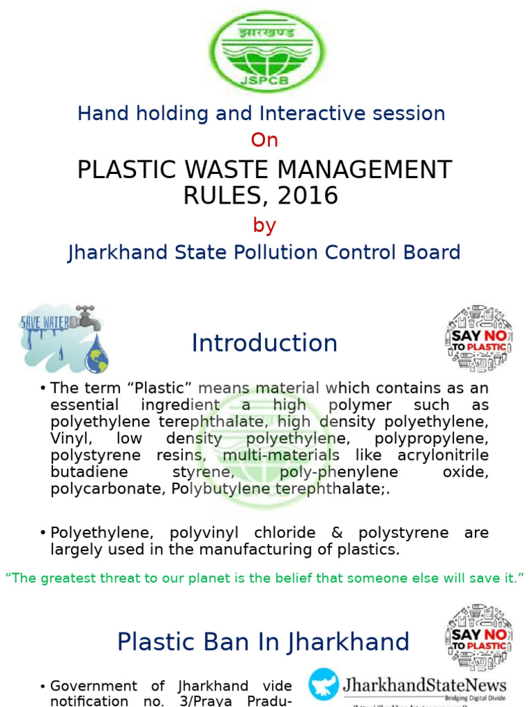 Plastic Waste Management | PDF | Plastic | Waste Management