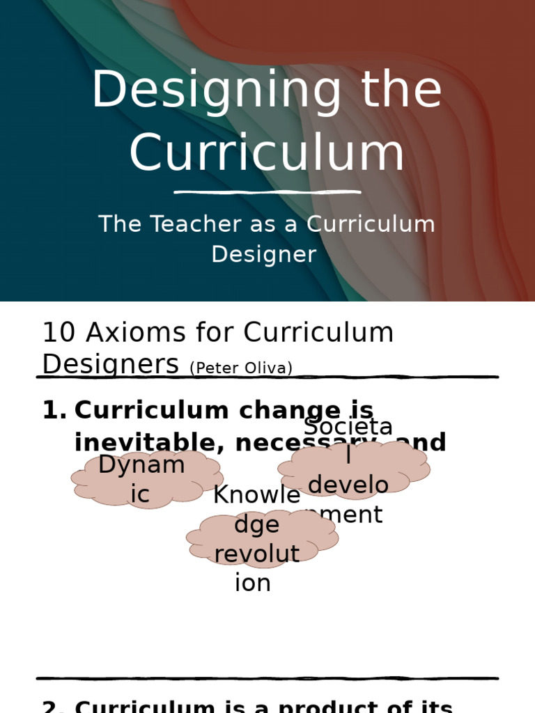 Midterm Week 3 Curriculum Designing | PDF | Learning | Curriculum