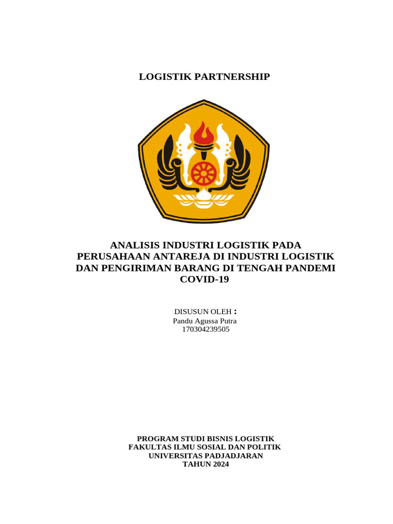 Pandu Agussa Putra Logistik Partnertship | PDF