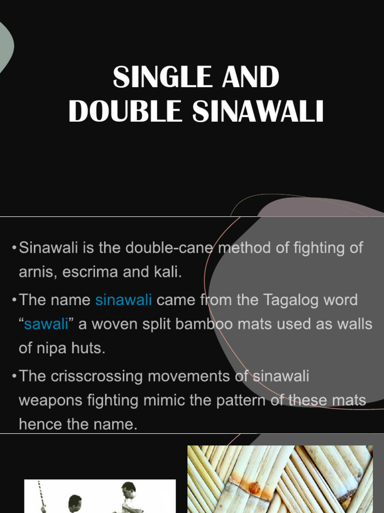 Arnis Lesson 4 (Sinawali) | PDF