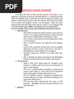 Network Security Protocols | PDF | Transport Layer Security | Secure Shell