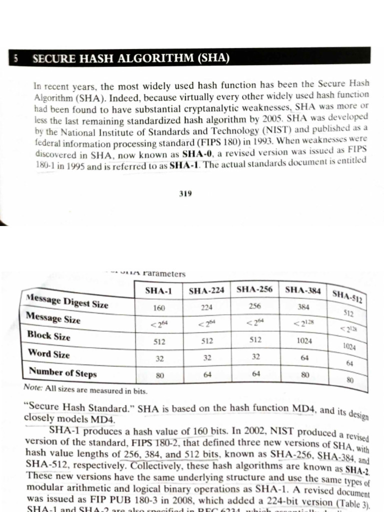 SHA1,SHA2,MAC, Digital Signature | PDF