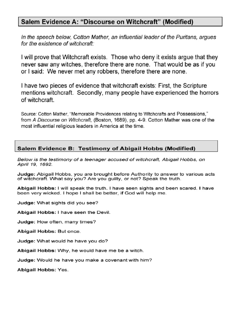 Isaac Hilton - Witch Trials DOCs | PDF | Witchcraft | Witch Trials