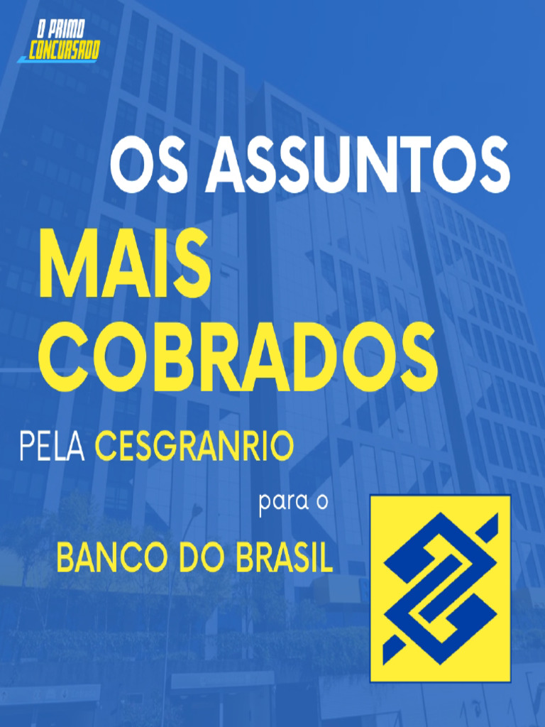 01 Assuntos + Cobrados | PDF