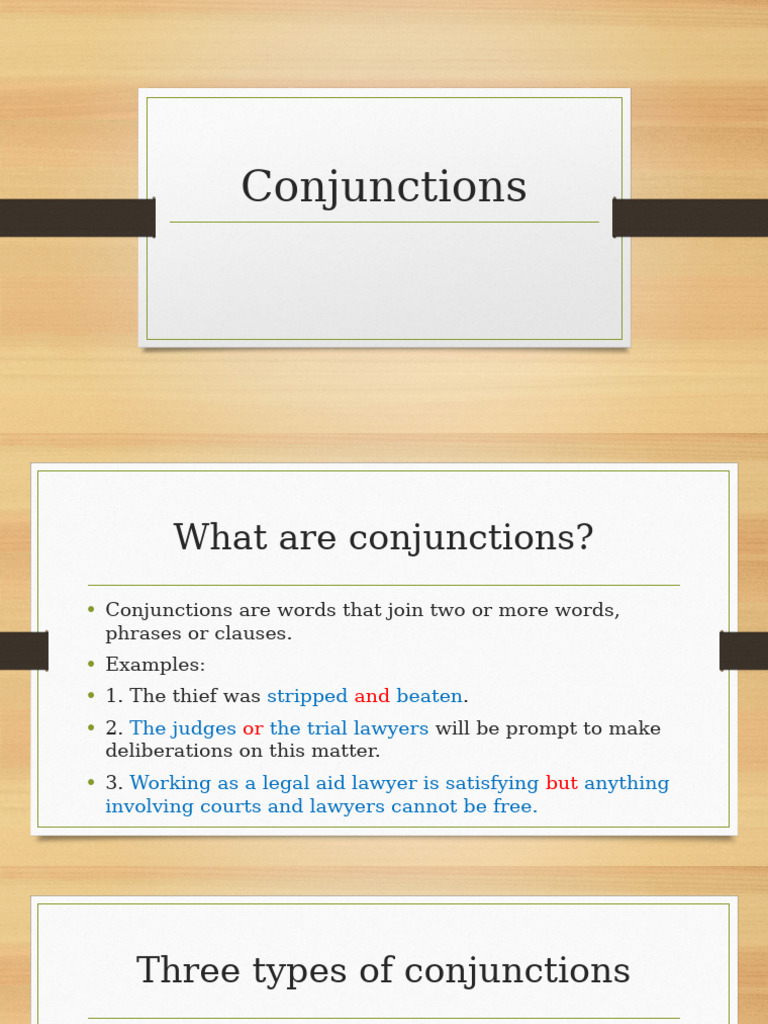 Conjunctions and Prepositions | PDF | Adjective | Adverb