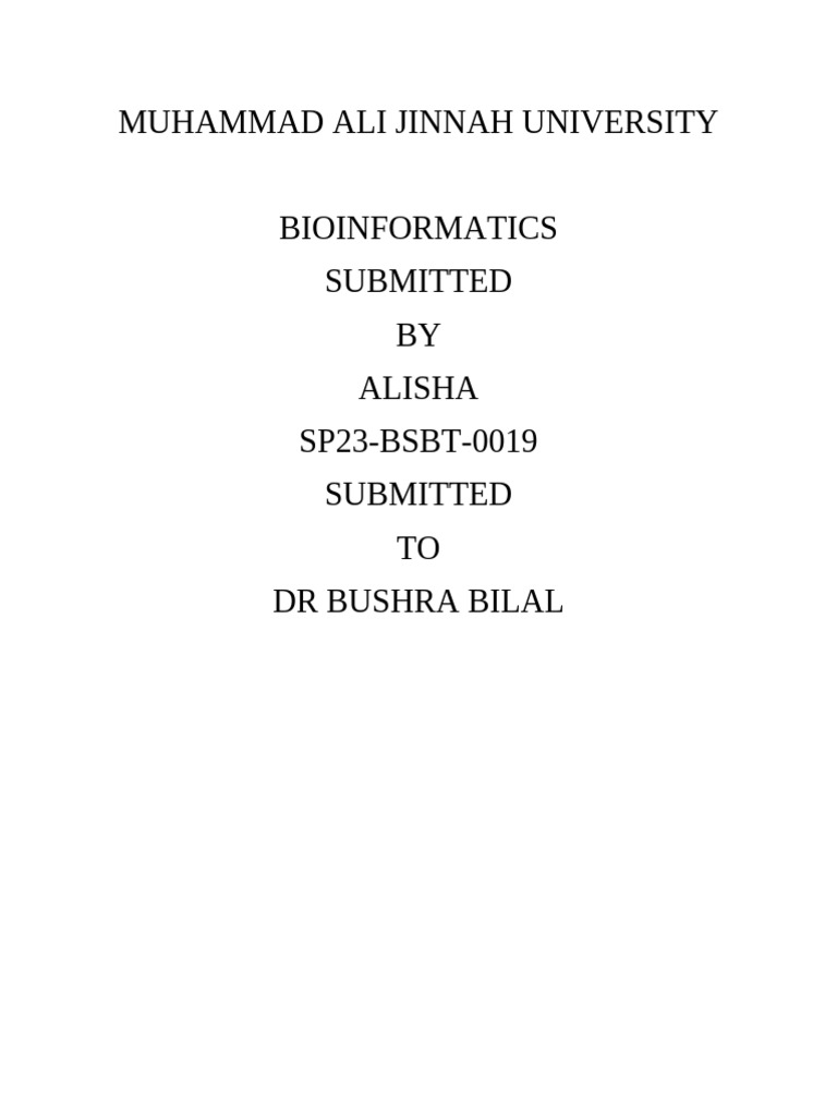 Muhammad Ali Jinnah University | PDF