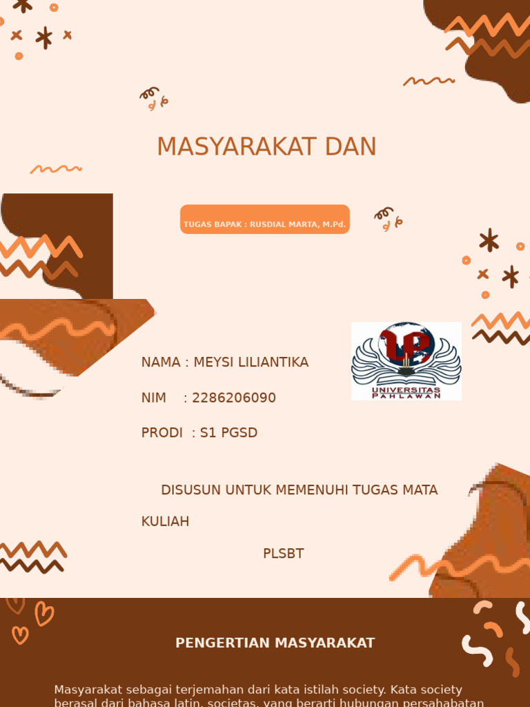 4.masyarakat Dan Komunitas Meysi 3B | PDF