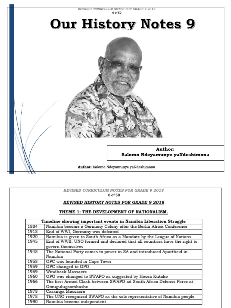 History GRD 9 | PDF