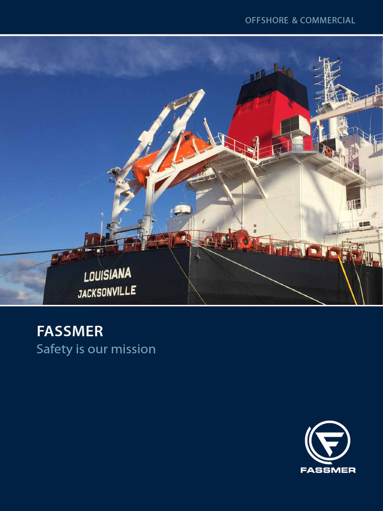 Fassmer Lifeboats: Safety at Sea | PDF | Ships | Water Transport