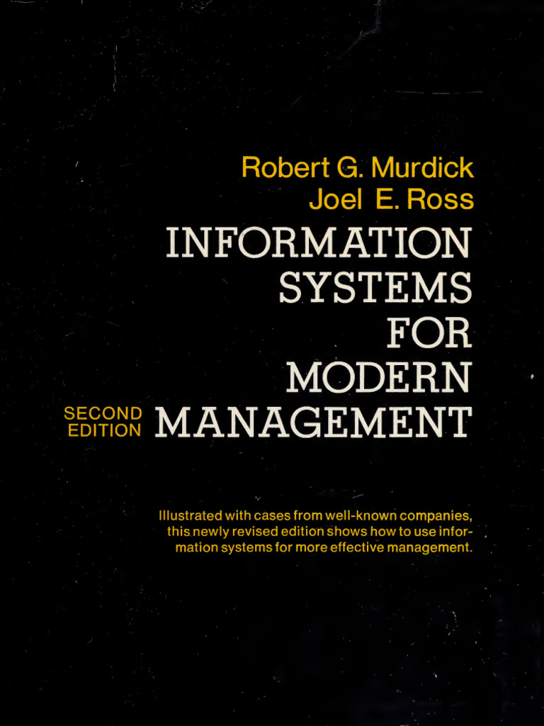 Modern Management Information Systems | PDF | System | Information