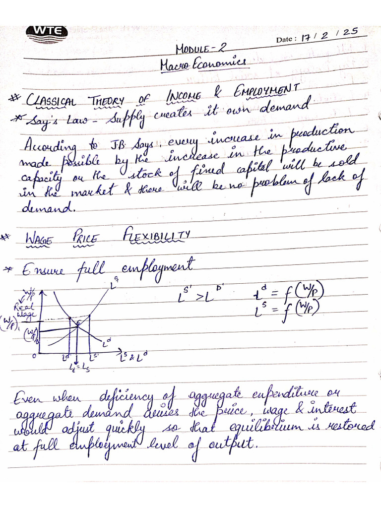 Macro Economics Mod2,3,4 | PDF