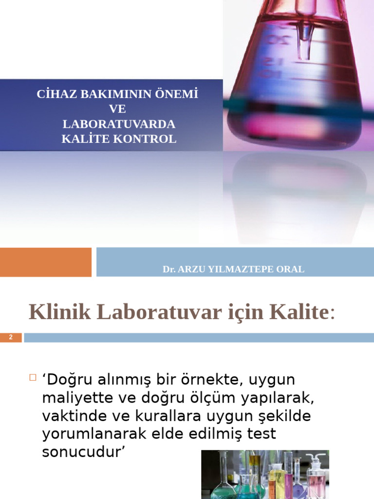 Kali̇te Kontrol Ve Lab Hatalari - 2025 | PDF
