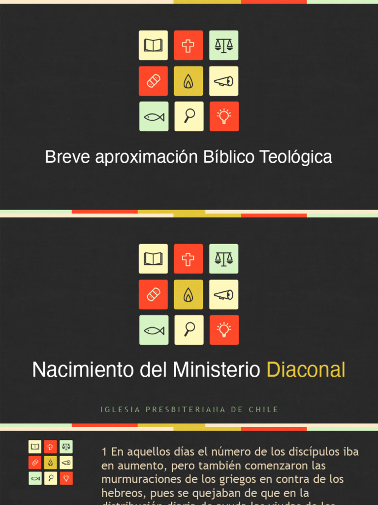 Nacimiento del Ministerio Diaconal | PDF | Iglesia cristiana | Diácono