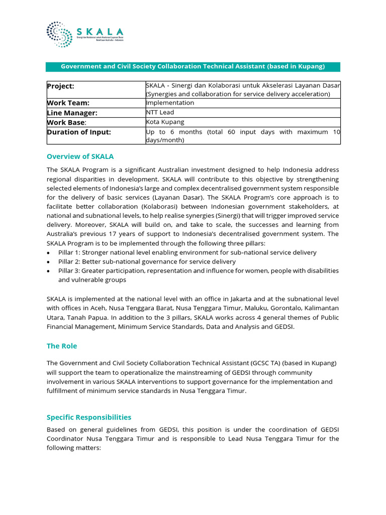 TOR Government & Civil Society Collaboration NTT | PDF | Policy ...
