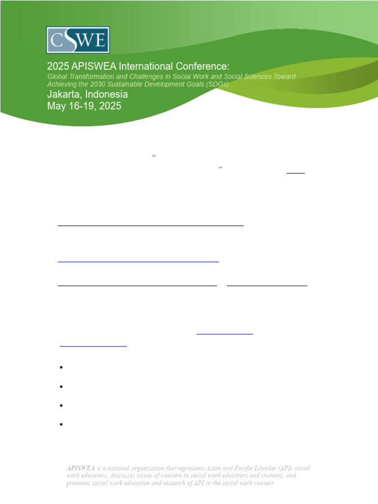 82 - 2025 APISWEA International Conference Acceptance Letter | PDF