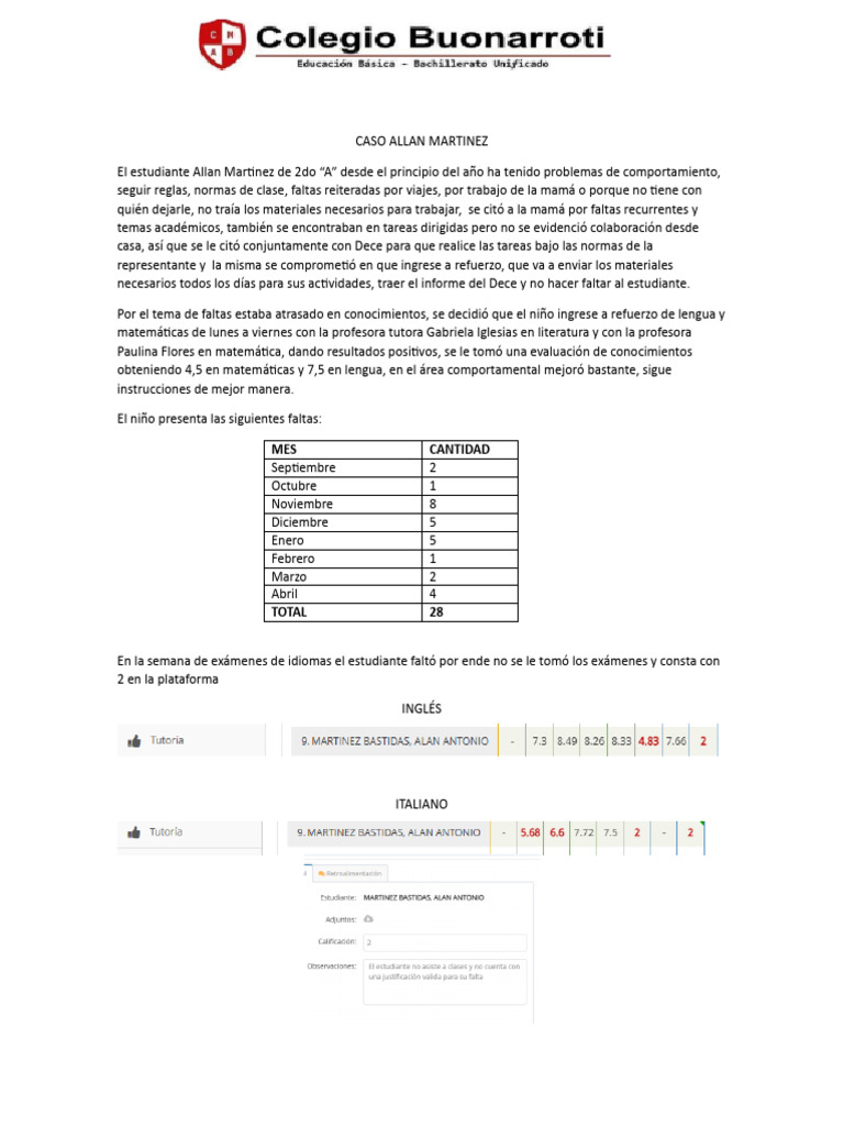 Caso Allan Martinez | PDF