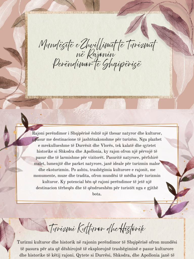 Projekt I Gjeografise | PDF