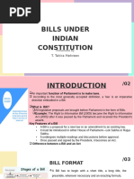 Different Types of Bills | PDF | Bill (Law) | Government