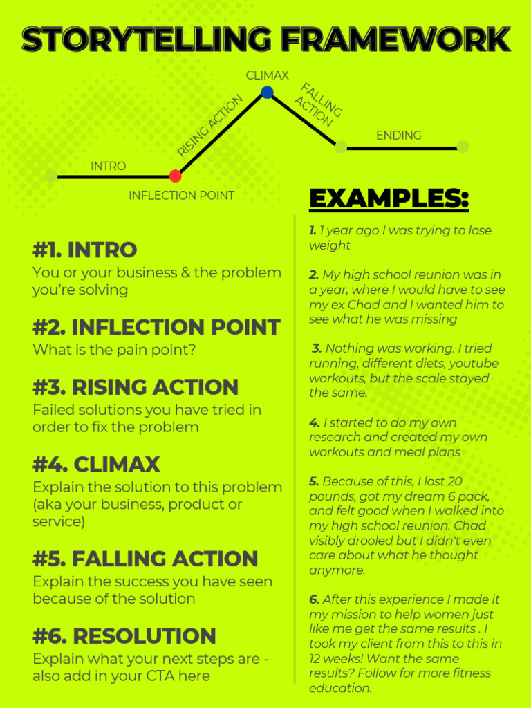 "My Story" STORYTELLING FRAMEWORK | PDF