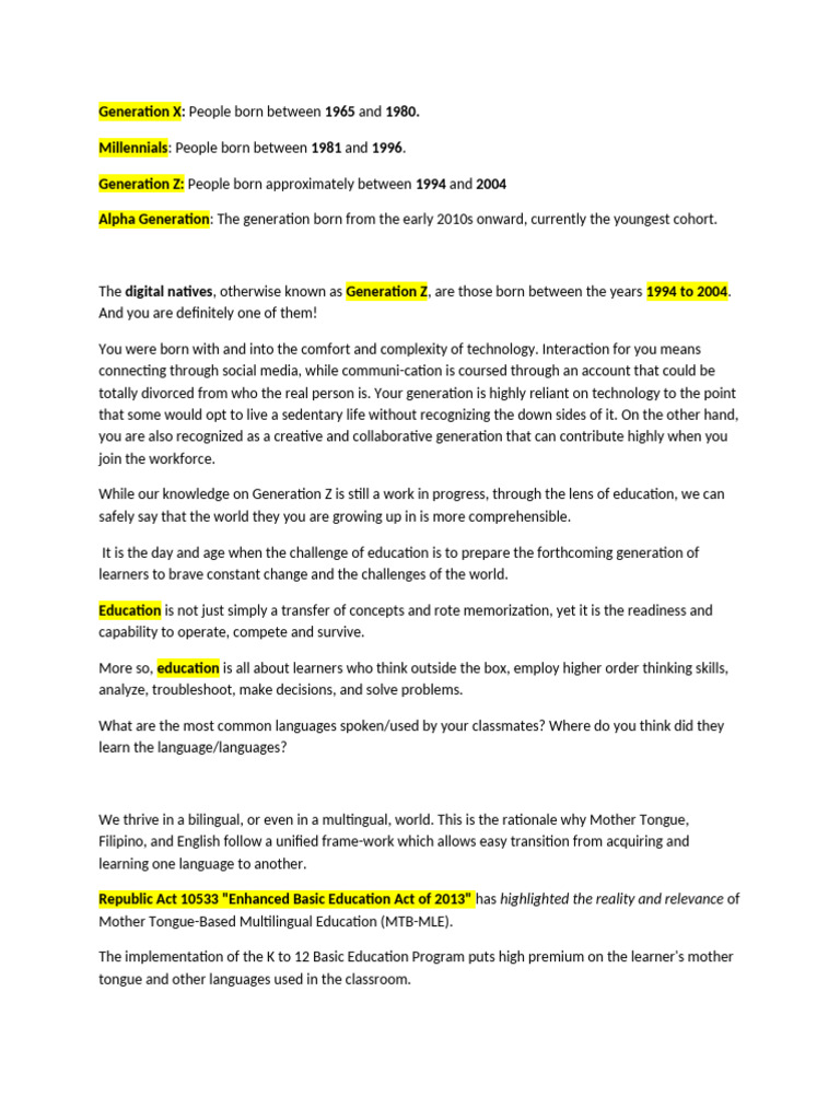 The Digital Nat WPS Office | PDF | Constructivism (Philosophy Of Education) | Word