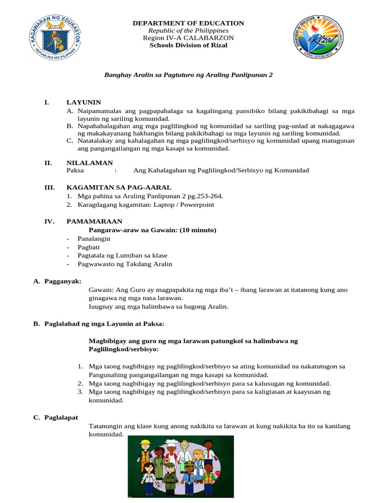 Elem Detailed Lesson Plan | PDF