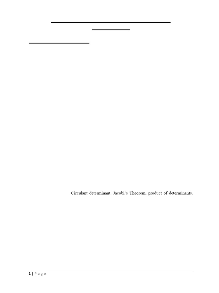 Algebra of Statistics | PDF | Matrix (Mathematics) | Eigenvalues And ...