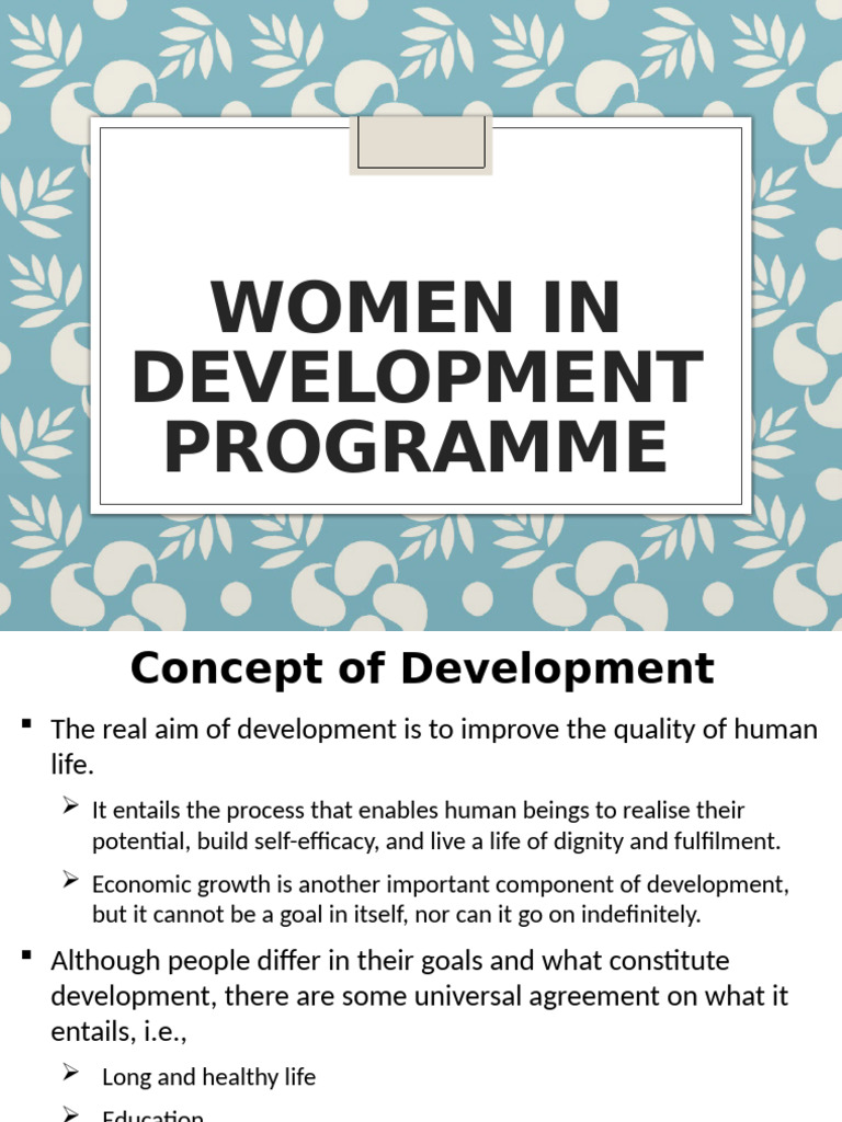 Gender, Development and Inequality | PDF | Gender Studies | Gender ...