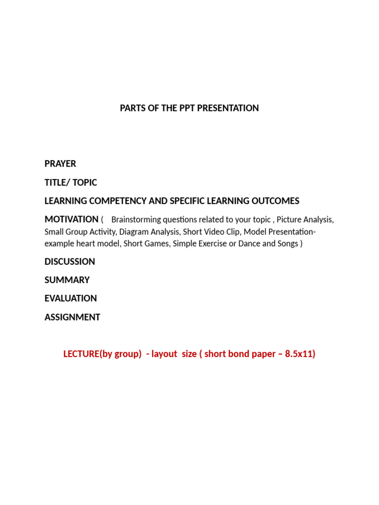 Parts of The | PDF